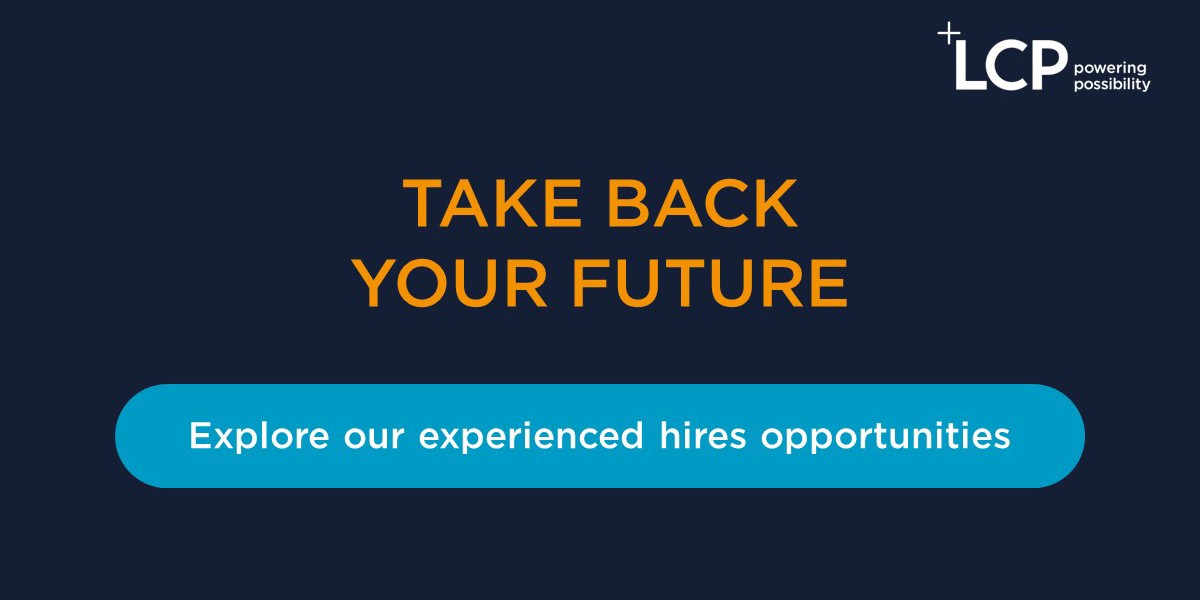 Job opportunities at LCP | LCP Careers